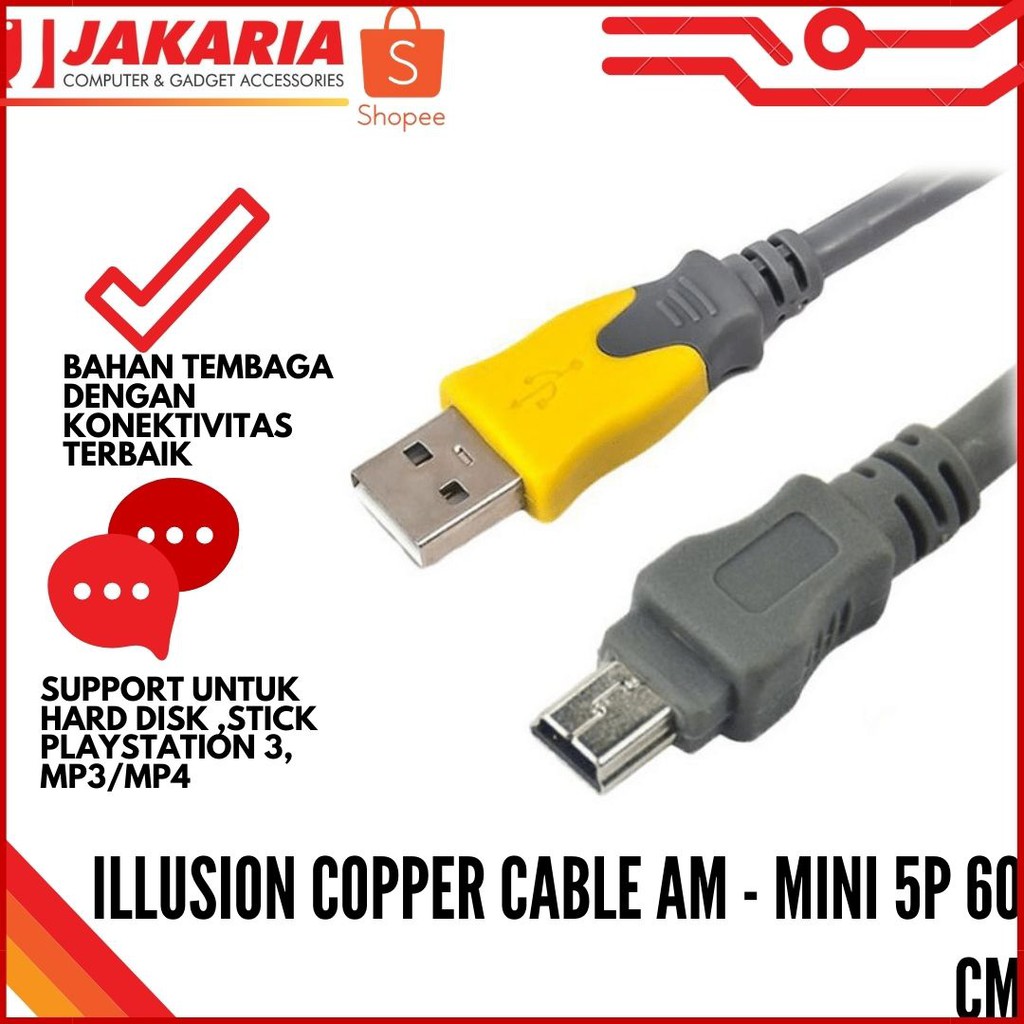Jual Kabel Usb / Harddisk & Stick Ps 3 Murah Berkualitas - Illusion ...