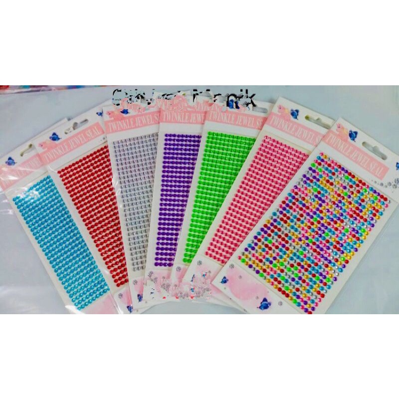 Jual sticker manik diamond lightstick stiker dekorasi kpop | Shopee ...