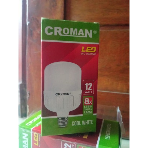 Jual LAMPU LED MERK CROMAN 12 WATT | Shopee Indonesia