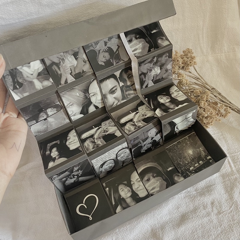 Jual Photobox isi 24 foto | photobox custom | memories box | kado ...