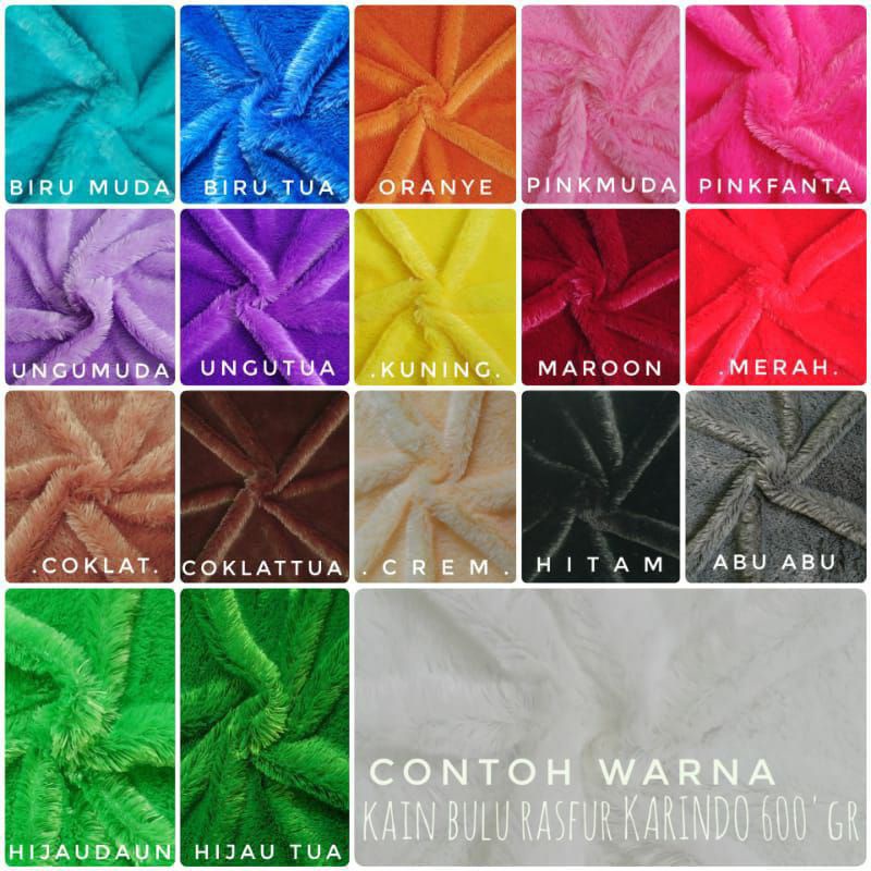 Jual kain rasfur meteran/kain eceran/kain bulu rasfur | Shopee Indonesia