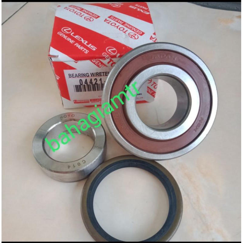 Jual bearing set roda belakang innova bearing lahar set wheel hub rear ...