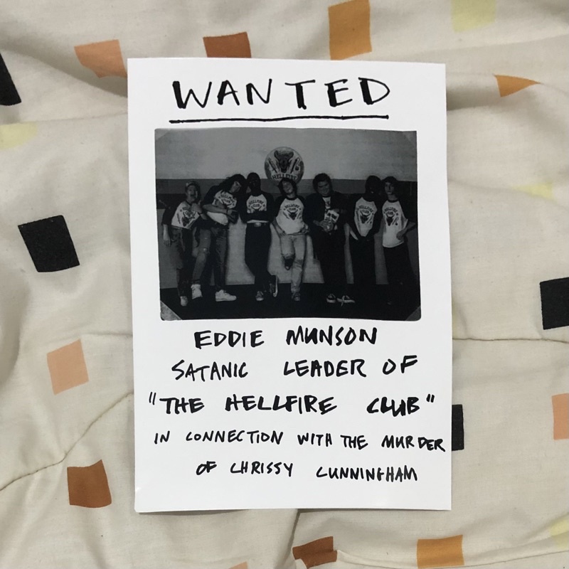 Jual The hellfire club wanted poster A5 | Shopee Indonesia