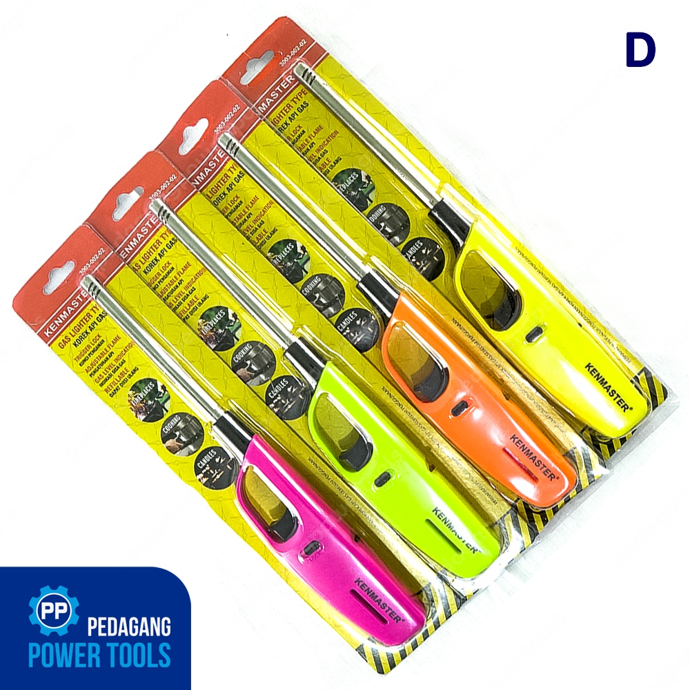 Jual KENMASTER GAS LIGHTER D PEMATIK KOREK API GAS ALAT PEMANTIK KOMPOR ...