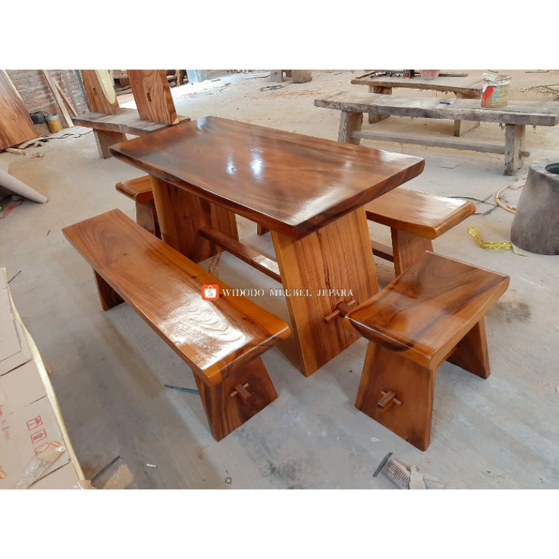 Jual Meja makan sate ,meja makan kursi bakso | Shopee Indonesia