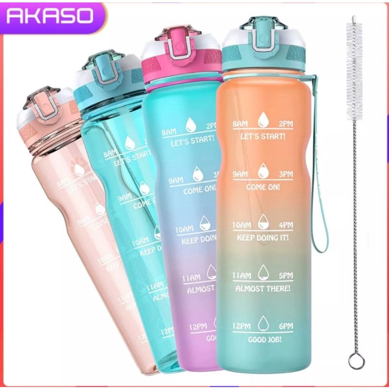Jual AKASO BOTOL MOTIVASI - BOTOL KEKINIAN | Shopee Indonesia