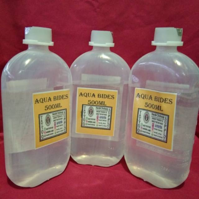 Jual Air Aqua Bides 500ml Natrium Klorida | Shopee Indonesia