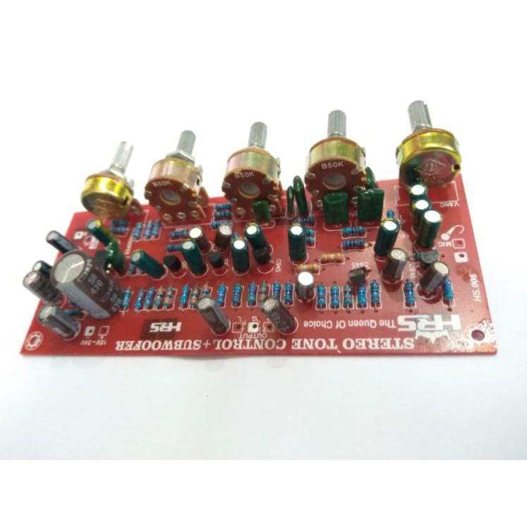 Jual Tidak Diragukan.. tone control stereo plus sub dan mic 5 potensio ...