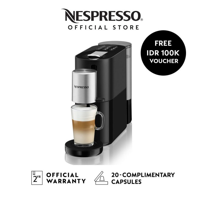 Jual NESPRESSO Atelier Coffee Machine, Black (Mesin Kopi) | Shopee ...