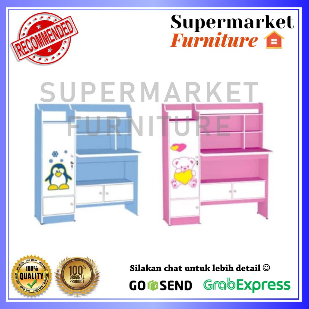 Jual MEJA BELAJAR ANAK KARAKTER BIG PANEL | Shopee Indonesia