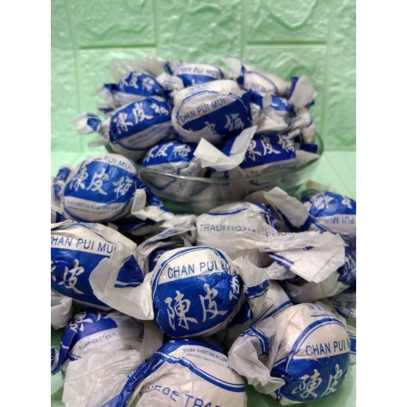 Jual manisan buah kana dan plum chanpuimui berat 1kg | Shopee Indonesia
