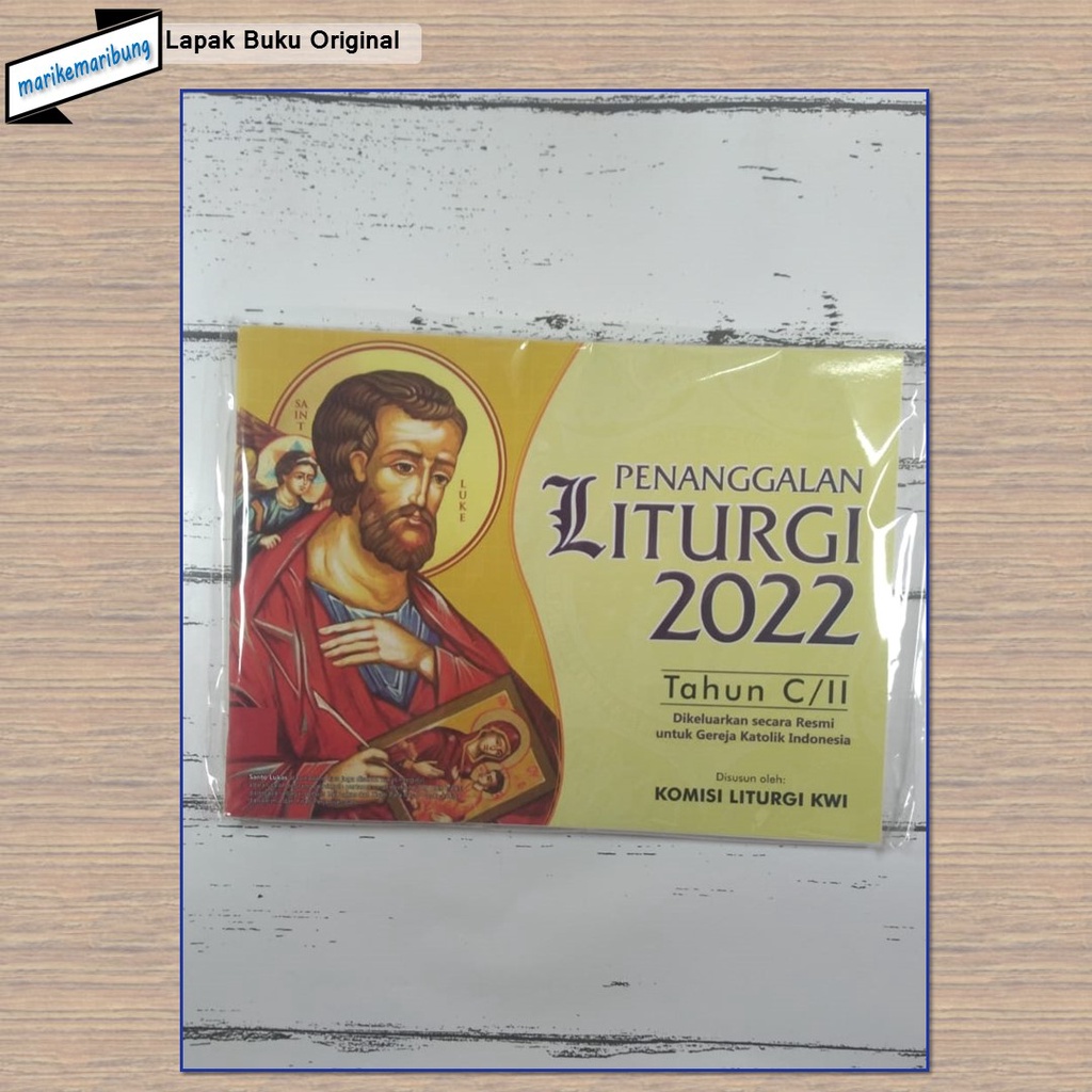 Jual Buku Penanggalan Liturgi 2022 Tahun C/II - Penerbit Obor | Shopee Indonesia