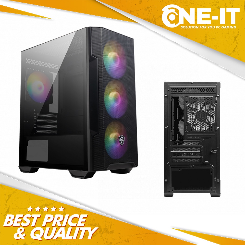 Jual PC Case MSI MAG FORGE M100R Micro ATX Tower Casing Komputer ...