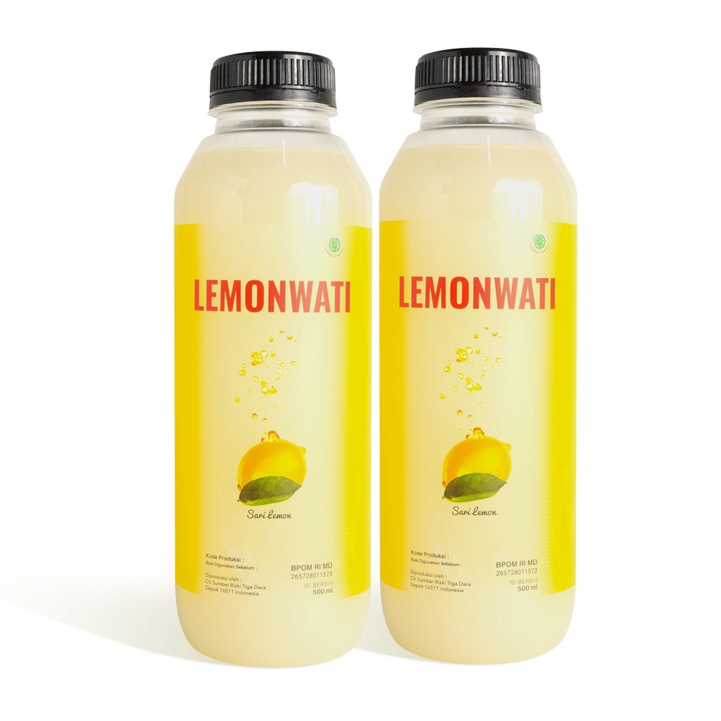 Jual LEMONWATI 1000ml sari lemon fresh peras asli premium 1 liter ...