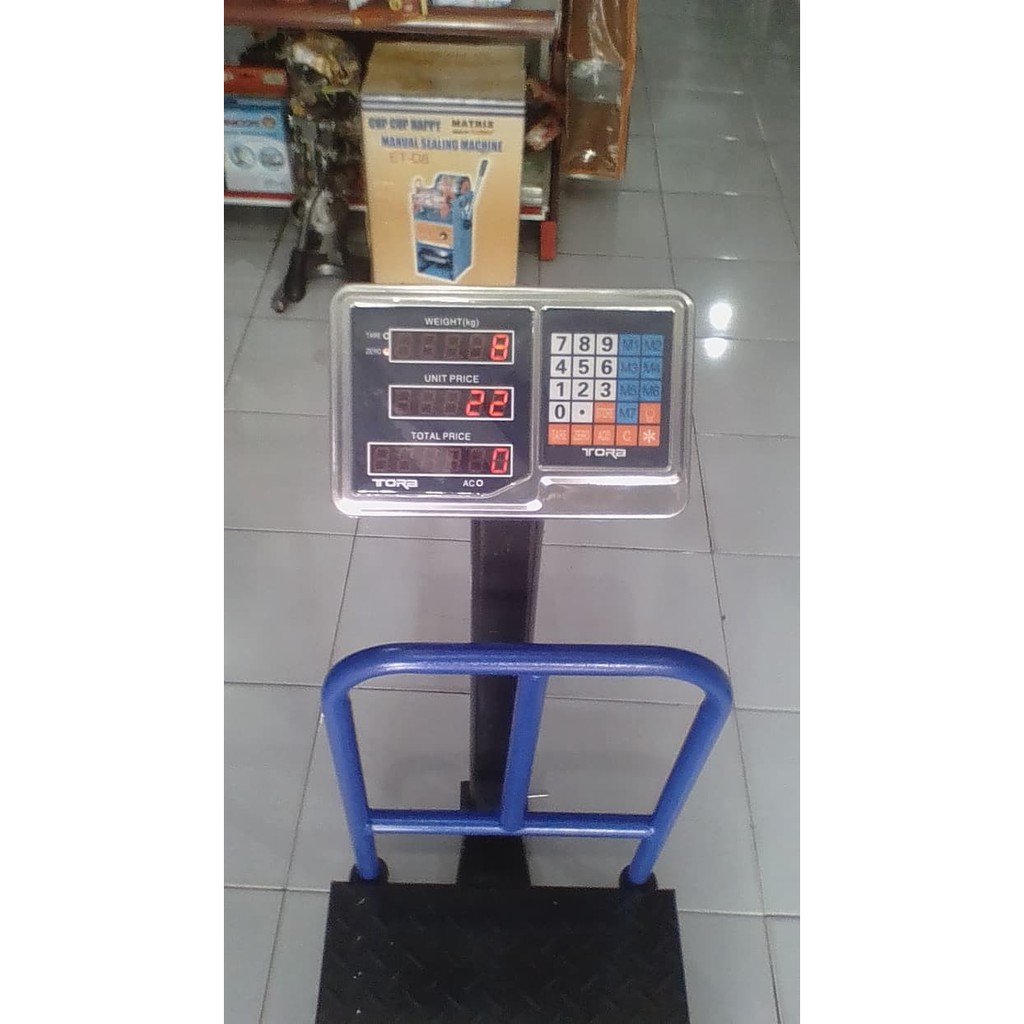 Jual TORA TIMBANGAN DUDUK DIGITAL 100KG TIMBANGAN DUDUK 100 KG New / Original | Shopee Indonesia