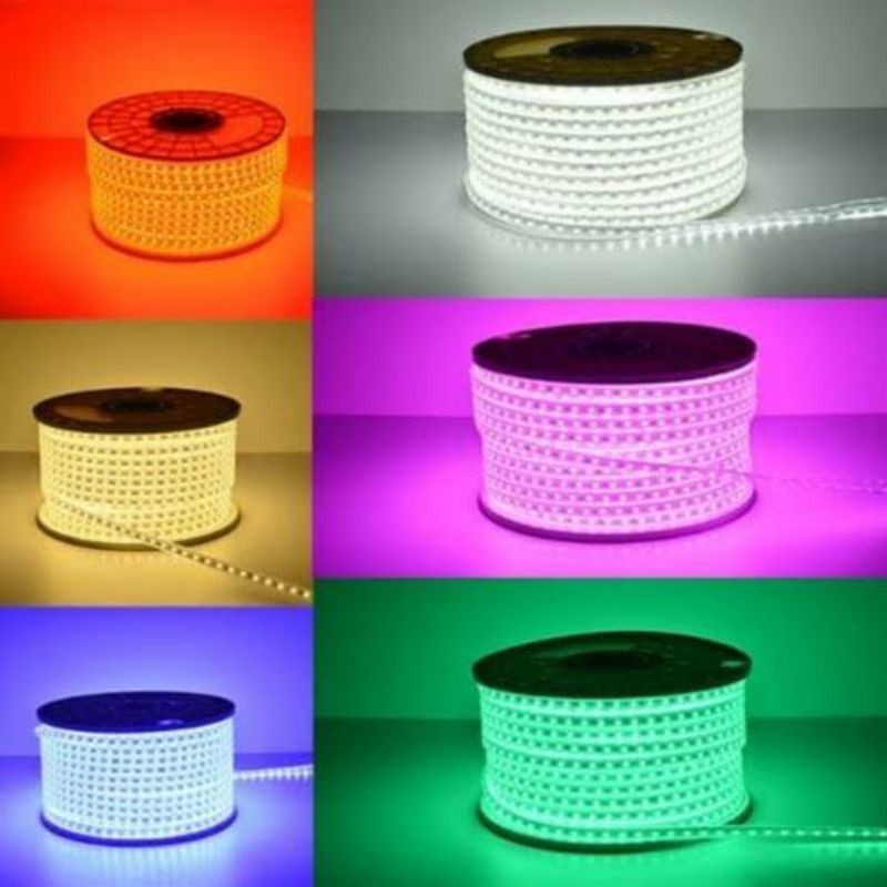 Jual [ROLL] Lampu Selang LED Strip 5050 PER ROLL 100M FREE Adaptor ...