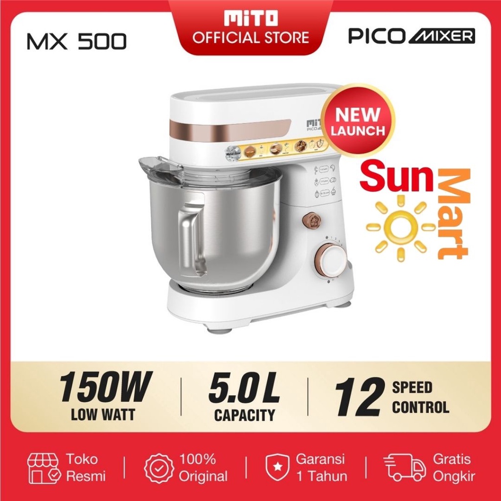 Jual STAND MIXER MITO MX-500 / PICO MIXER MITO MX 500 | Shopee Indonesia