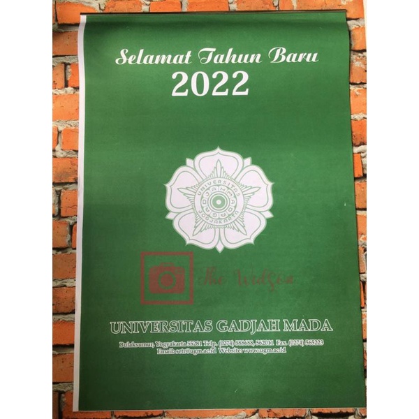 Jual KALENDER DINDING 2022 UGM Versi 2 | Shopee Indonesia
