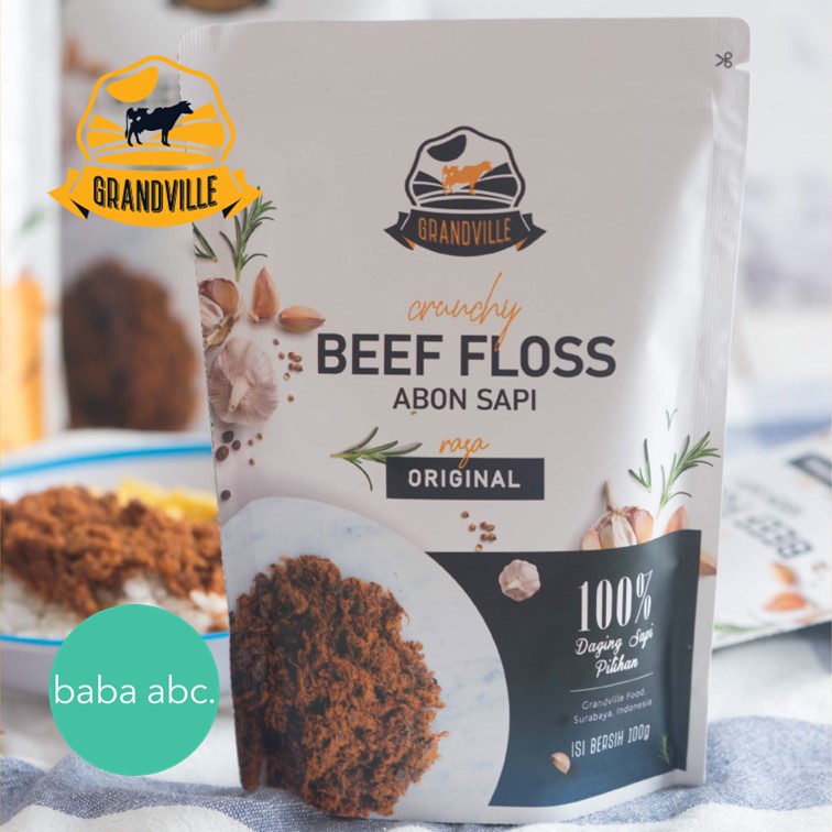 Jual Abon CIPUNG Abon GRANDVILLE Beef Floss Abon Sapi Chicken Floss ...