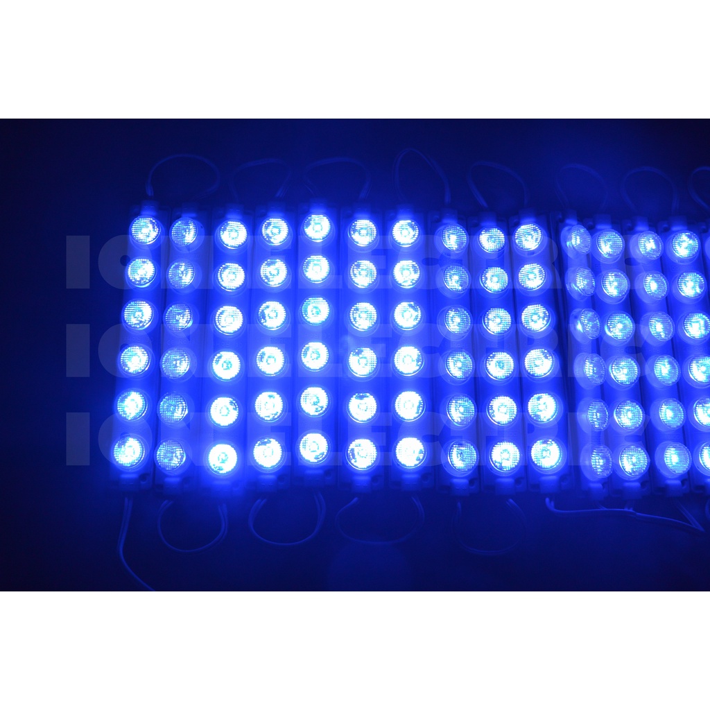 Jual Lampu Module LED 6 Mata Bulat Besar Warna 6 Watt DC 12 Volt 1x6 ...