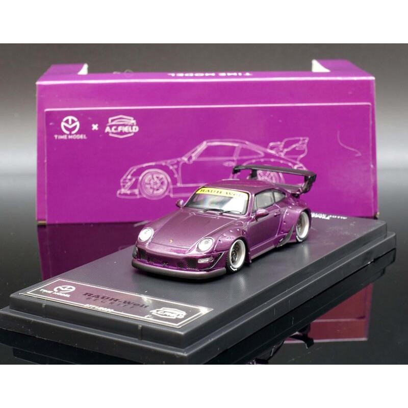 Jual TIme Model and A C Field Rauh Welt Begriff RWB Purple Porsche 993 ...