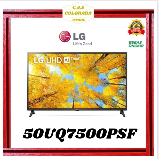 Jual TV LG 50UQ7500PSF SMART TV 50 INCH LED 4K UHD 50UQ7500 50UQ75 50UQ ...