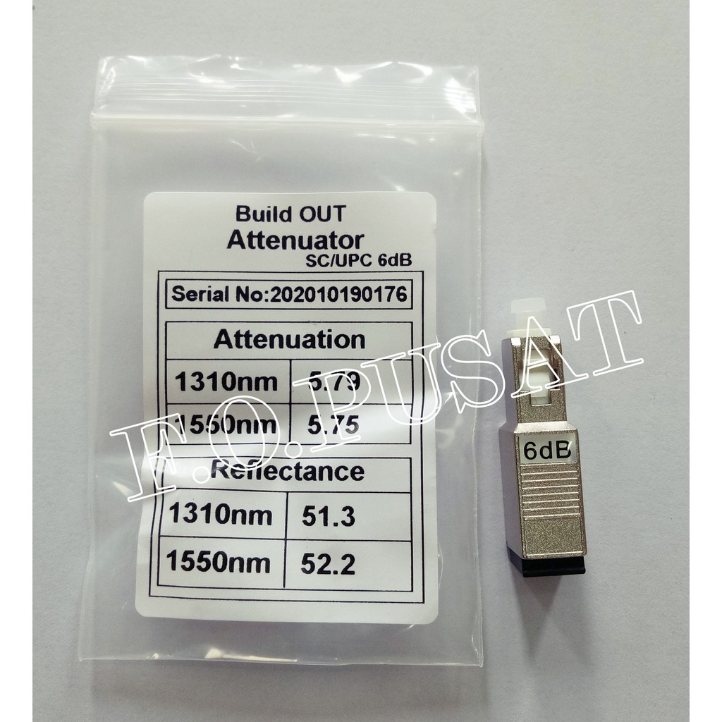 Jual Attenuator SC 3dB FO/FIBER OPTIK - 1dB 2dB 3dB 5dB 6 dB 7dB 10dB 12dB 13dB 15dB FO | Shopee ...