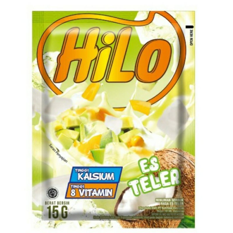 Jual SACHET HILO Minuman Kalsium All Varian Swiss Chocolate Es Pisang ...
