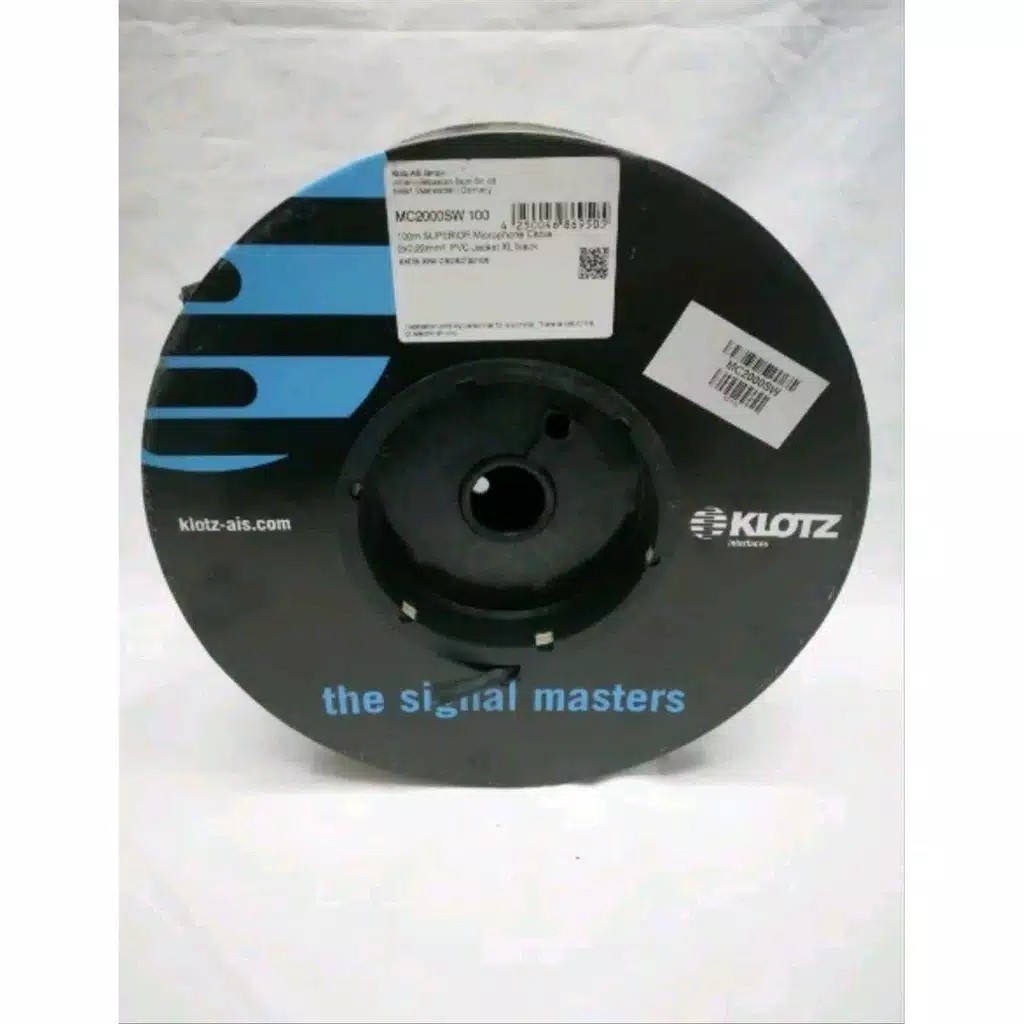 Jual Kabel Mic dan audio KLOTZ MC2000 original Mc2000 Per roll 100 m ...