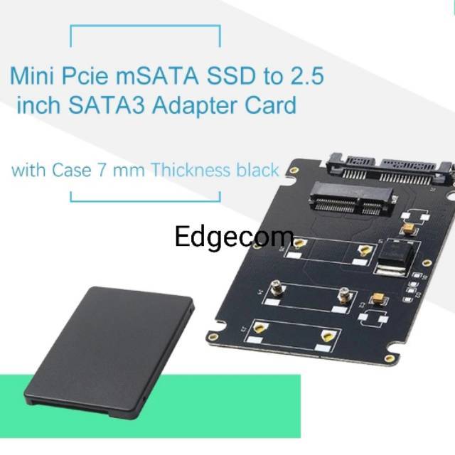 Jual Casing mSATA SSD to SATA 2,5" adapter | Shopee Indonesia
