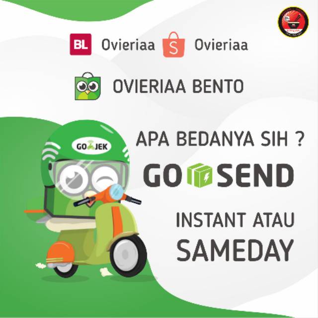 Jual Pengiriman Gosend Same day / Instan Kurir | Shopee Indonesia