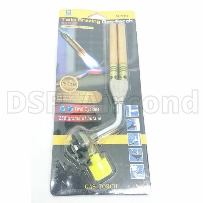 Jual kepala las hi cook manual doble fire | Shopee Indonesia
