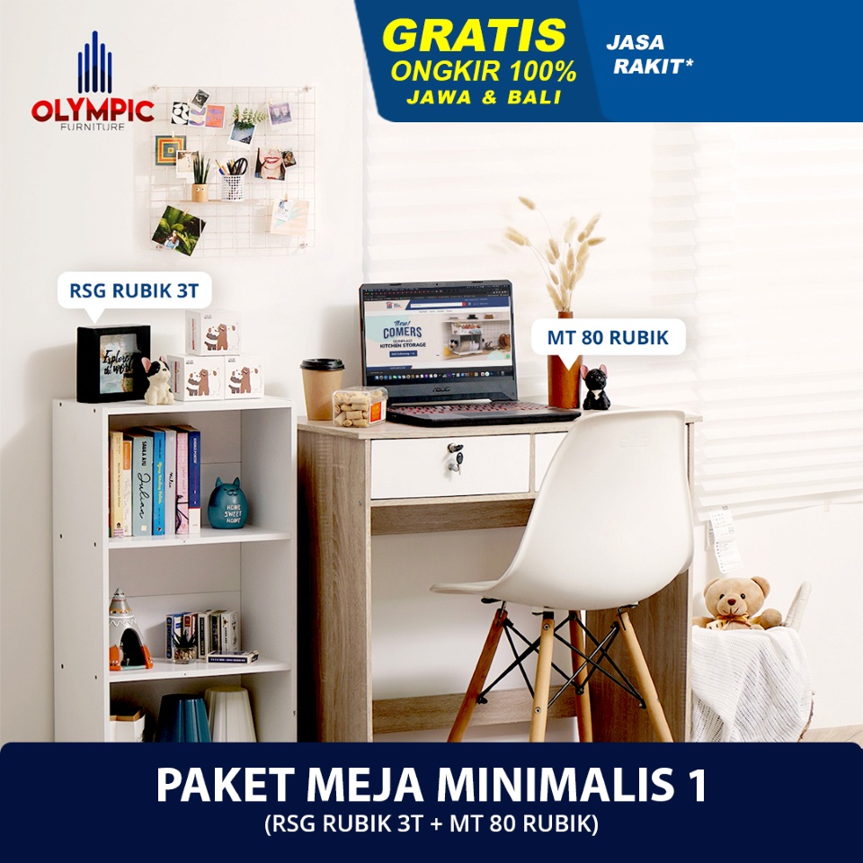 Jual Olympic Paket Meja Rubik Series 01 (MT 80 RUBIK + RSG RUBIK 3T ...