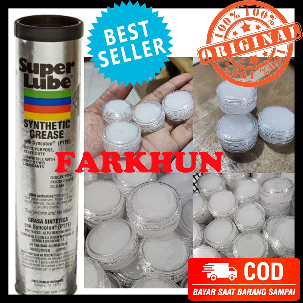 Jual ORIGINAL SUPER LUBE MULTI PURPOSE SYNTHETIC GREASE NLGI2 WITH ...