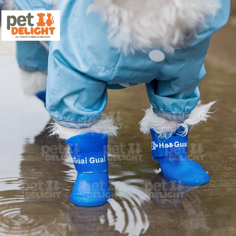 Jual Sepatu Boots Shoes Pet Anti Slip Untuk Anjing Dan Kucing ...