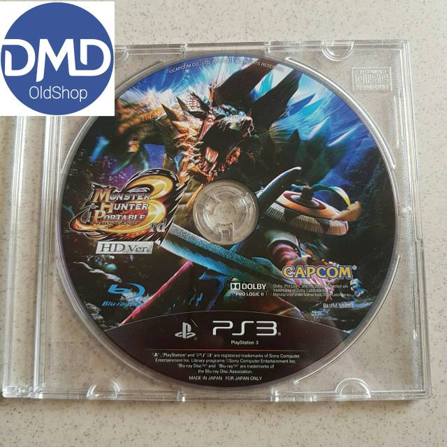 Jual KASET PS3 MONSTER HUNTER PORTABLE ORIGINAL | Shopee Indonesia