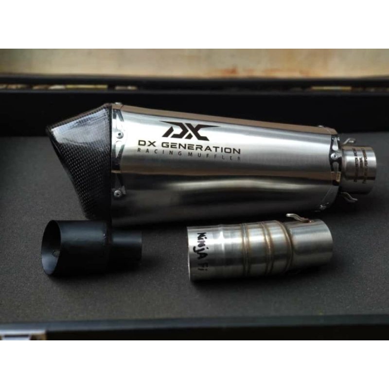 Jual Knalpot ORIGINAL DX Conical (FULL SYSTEM) NMax, XMax, Aerox, Lexi ...