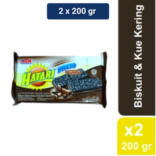 Jual Hatari Preto Biskuit Chocolate Cream 2 x 200 gr | Shopee Indonesia