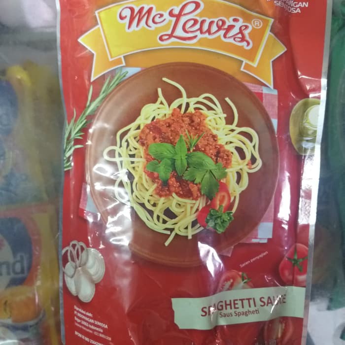 Jual mclewis bolognese 1kg saus bolognese mc lewis spagethi | Shopee ...