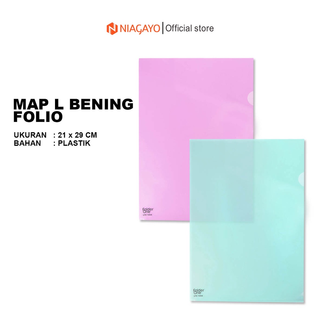 Jual Map Bening Folder One A4 Seri LFO 100A Full Colour Map File Dokumen | Shopee Indonesia