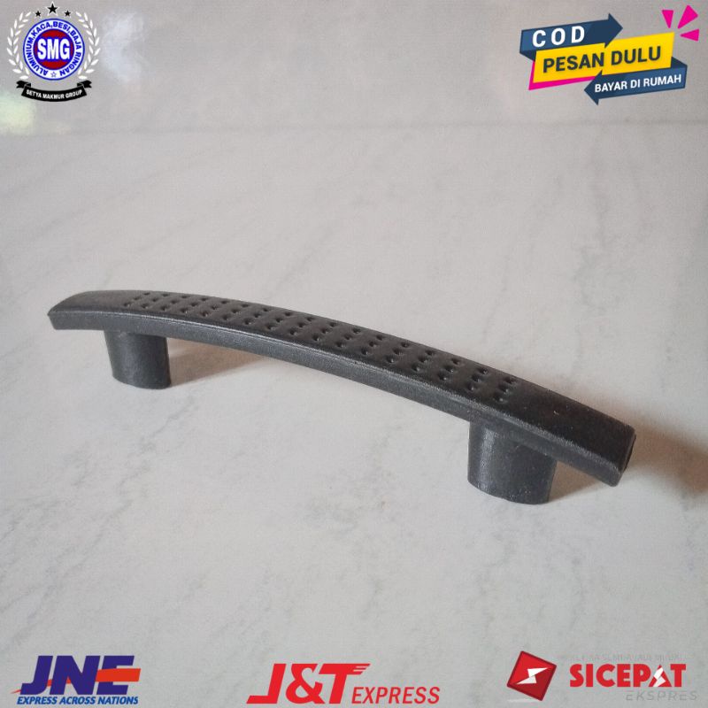 Jual Handle Bintik Tarikan Pintu Lemari Laci Warna Hitam Ukuran P14cm ...
