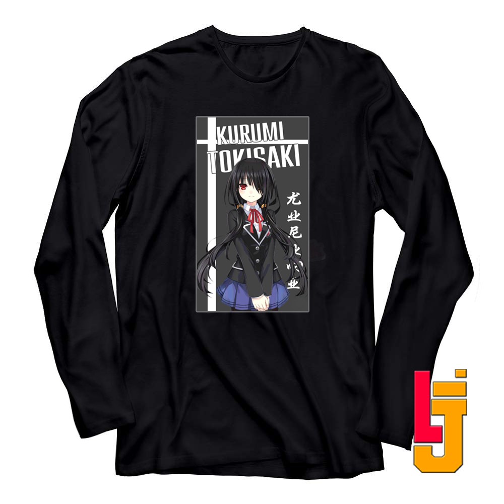 Jual Kaos Anime Baju Lengan Panjang Pria wanita kurumi tokisaki Date A ...