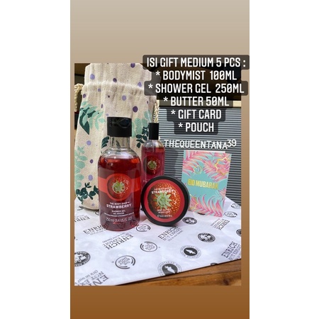 Jual Hampers The Body shop / Hampers lebaran / Gift set The body shop ...