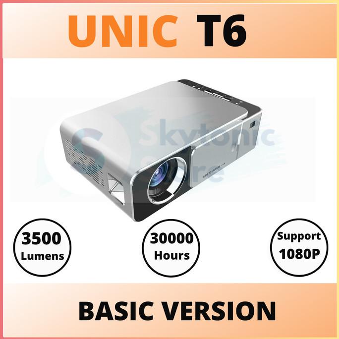 Jual Unic T6 Mini LED Projector 80 ANSI Lumens stock ada | Shopee Indonesia
