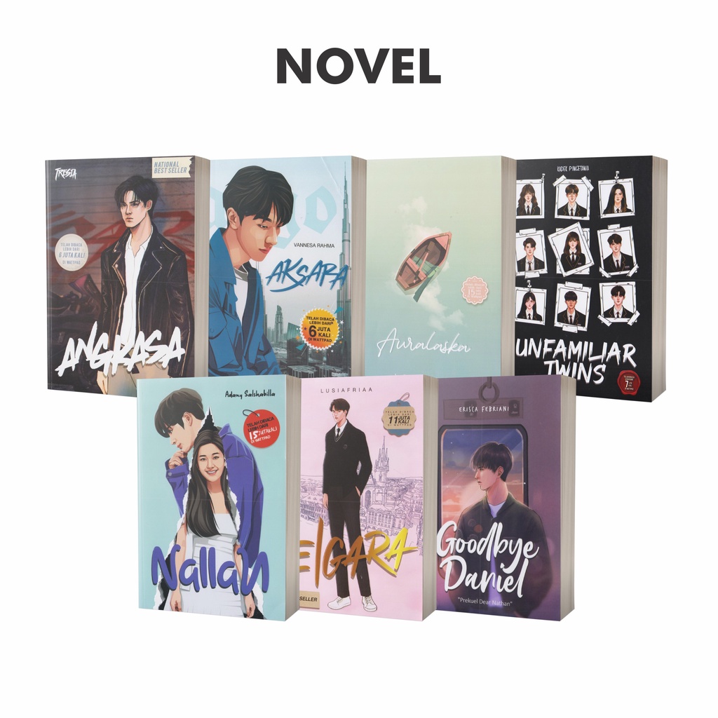 Jual Buku Novel Wattpad Remaja National Best Seller Angkasa Auralaska ...