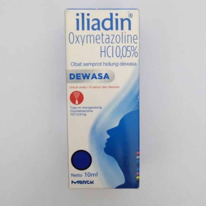 Jual ILLIADIN spray dewasa 0,5 original | Shopee Indonesia