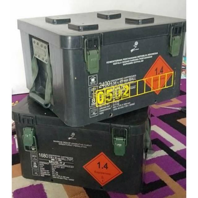 Jual Promo box peluru box polisi box militer tebal dan kokoh | Shopee ...
