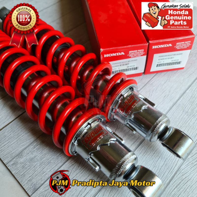 Jual SHOCKBREAKER K18 Red VERZA 150 ORI ORIGINAL AHM - 52400K18901 SHOK SHOCK BELAKANG SHOWA ...