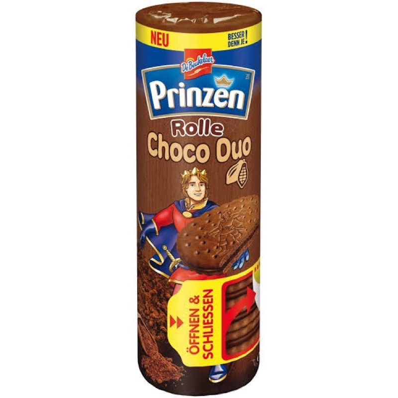 Jual PRINZEN Rolle Choco Duo 352gram Coklat Biskuit Wafer Prinzen ...