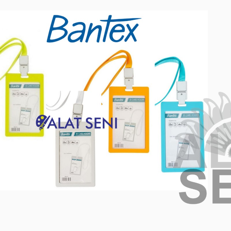 Jual Id Card Holder Tali / Name Tag Holder Warna merk Bantex Dengan ...